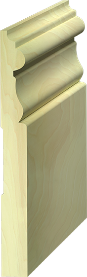 3/4 X 7 POPLAR BASEBOARD - Next Day Moulding Doors & Stairs