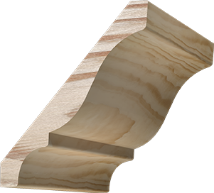 9/16 X 4-5/8 SOLID PINE WM47 CROWN - Next Day Moulding Doors & Stairs