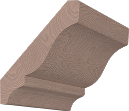 9/16 X 3-5/8 RED OAK WM49 CROWN - Next Day Moulding Doors & Stairs