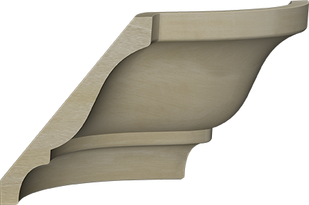 9/16 x 4-5/8 X 12 FT FLEX WM47 CROWN - Next Day Moulding Doors & Stairs