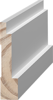 13/16 X 3-1/2 X 16 FOOT PFJ STEPPED CASING - Next Day Moulding Doors ...