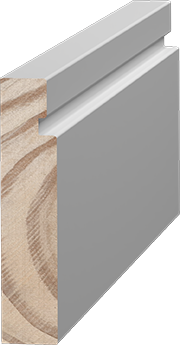 11/16 X 3-1/2 X 16 FT PFJ VERY SQUARE CASING - Next Day Moulding Doors ...