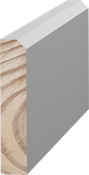 11/16 X 3-1/2 X 16 FT CHAMFERED CASING - Next Day Moulding Doors & Stairs