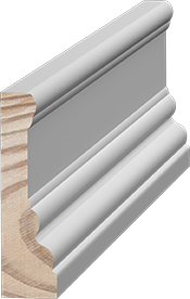 3/4 X 2-1/2 X 16 FT PFJ MINI WINDSOR - Next Day Moulding Doors & Stairs