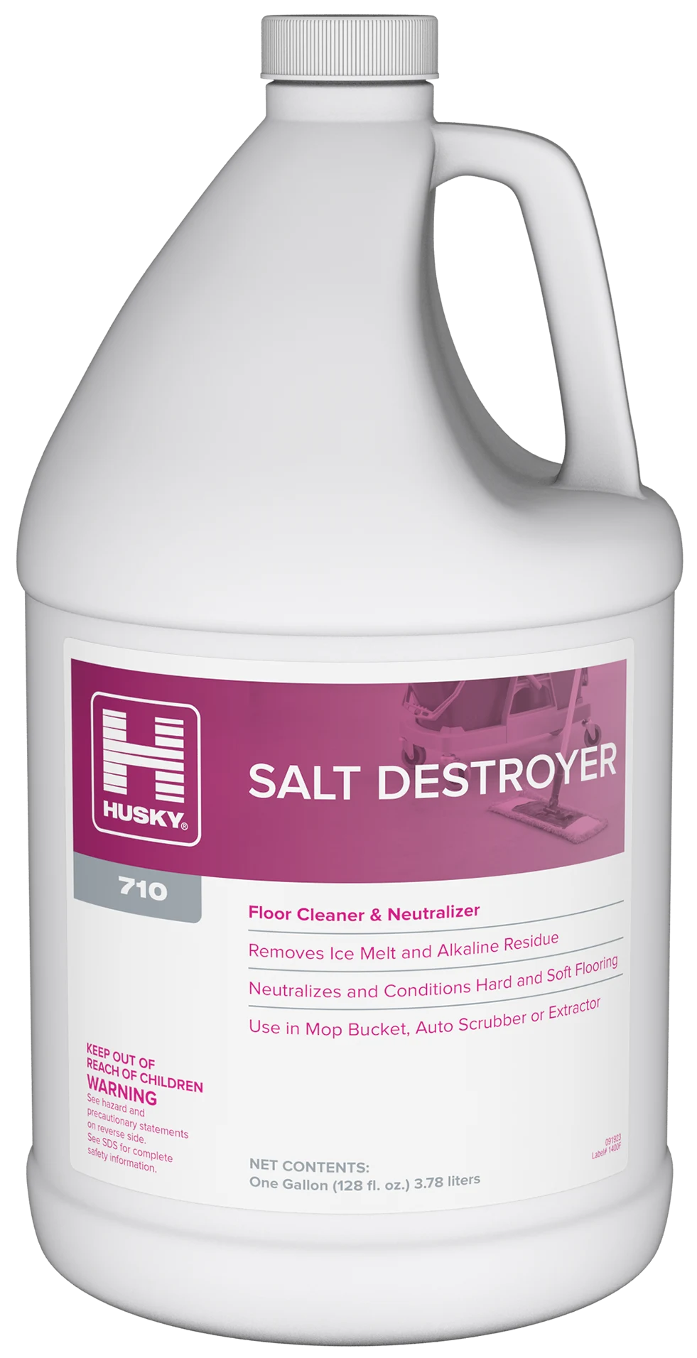 710 Salt Destroyer - Floor Cleaner & Neutralizer - 1 Gallon - 4/Case ...