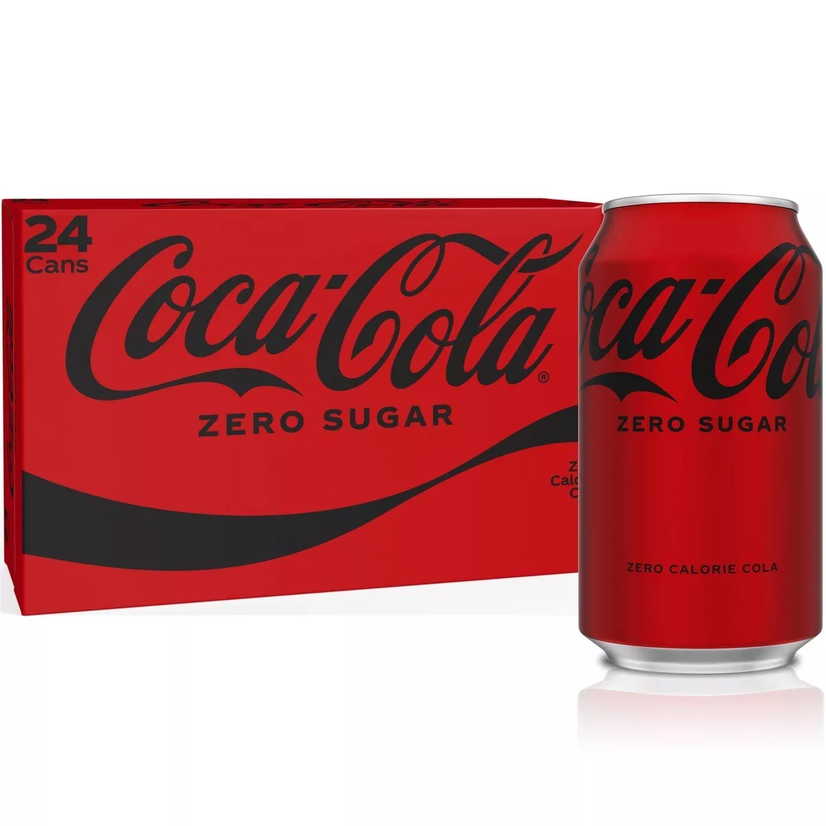 Coca-Cola Zero Sugar - 12 oz. - 24 Cans/Case - FriendsOffice