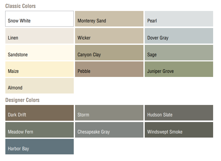 Gentek's Concord Vinyl Siding