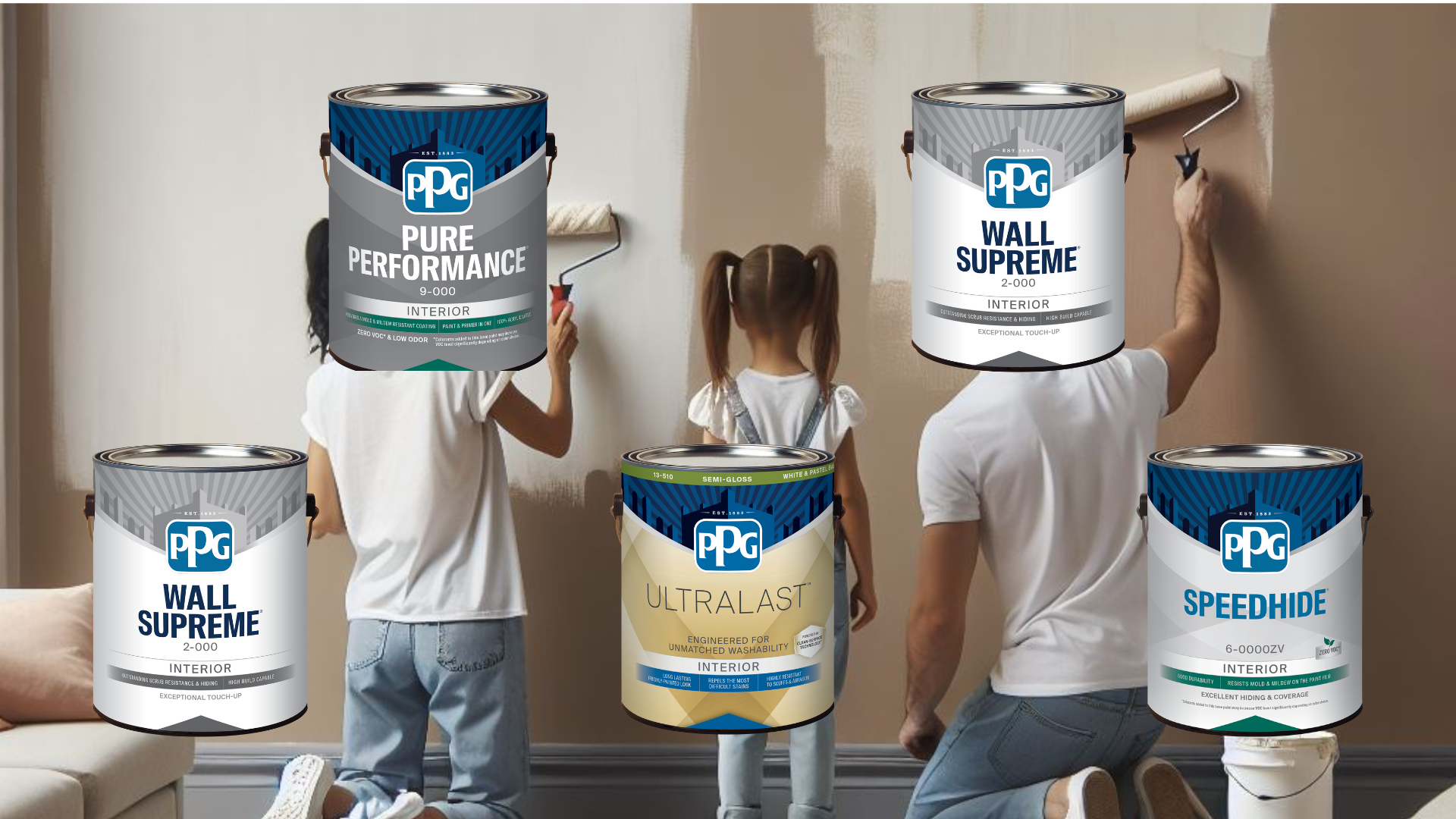 PPG interior paints at Quality Hardware & Lumber