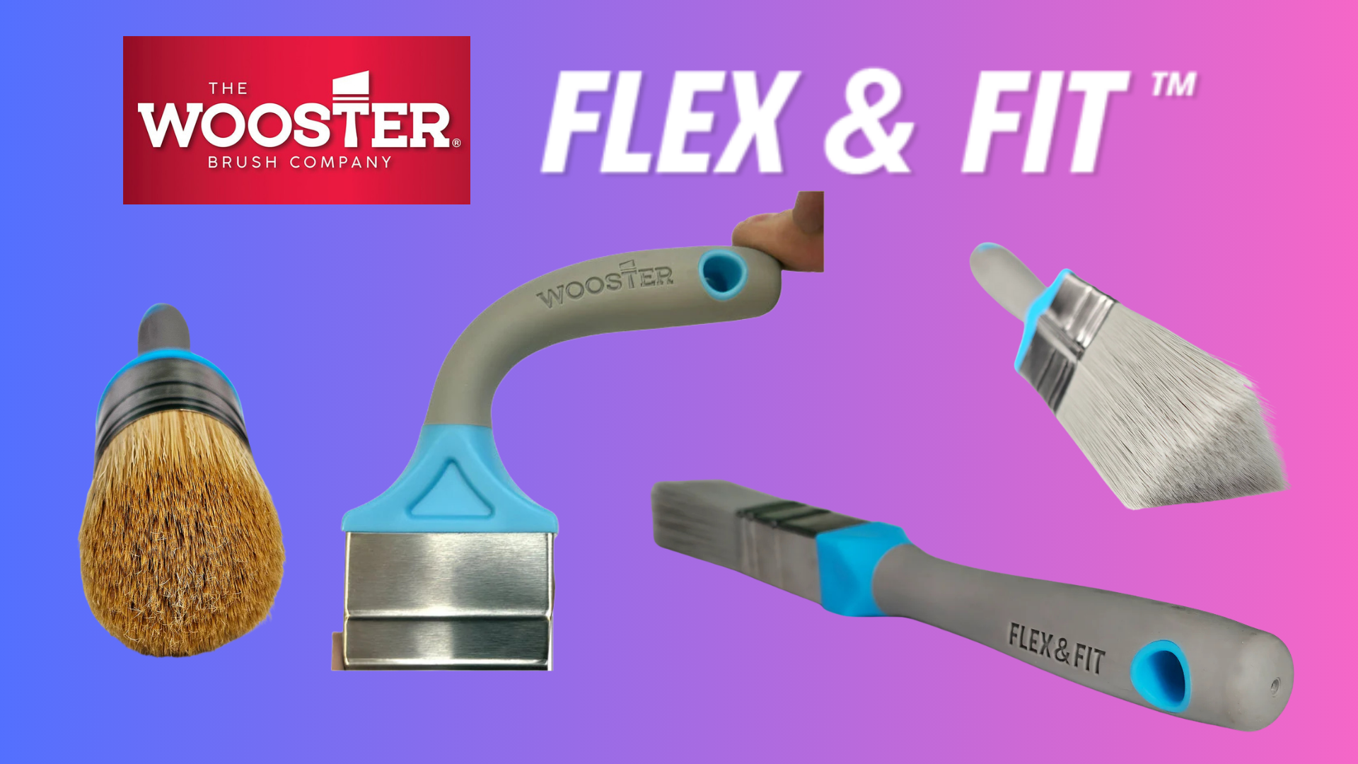 Wooster Paint Brush Flex & Fit