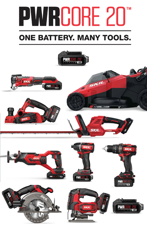 Skil Pwrcore 20 Cordless Power Tools