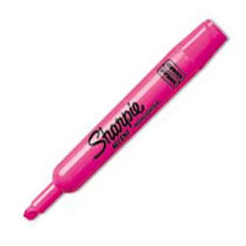 Sharpie Tank Highlighters, Chisel Tip, Fluorescent Pink - Pens, Etc.