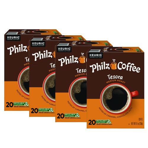 Tesora K-Cups, 80/Carton