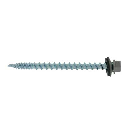 2-1/2" Wood Screw Ash Gray 250/Bag Metal to Wood