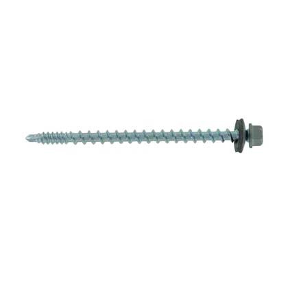 3" Wood Screw Ash Gray 250/Bag Metal to Wood