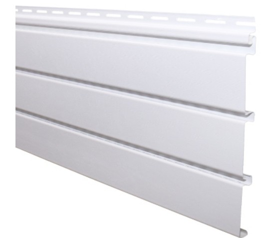 MITTEN T3-1/3 10"X12' EQUINOX HIDDEN VENT SOFFIT FROST WHITE (20PC/CARTON)