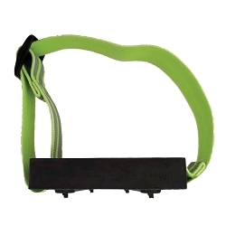 Mid Sole Ice Traction Device, Unisex, Universal, Black/Hi-Viz Green/Silver