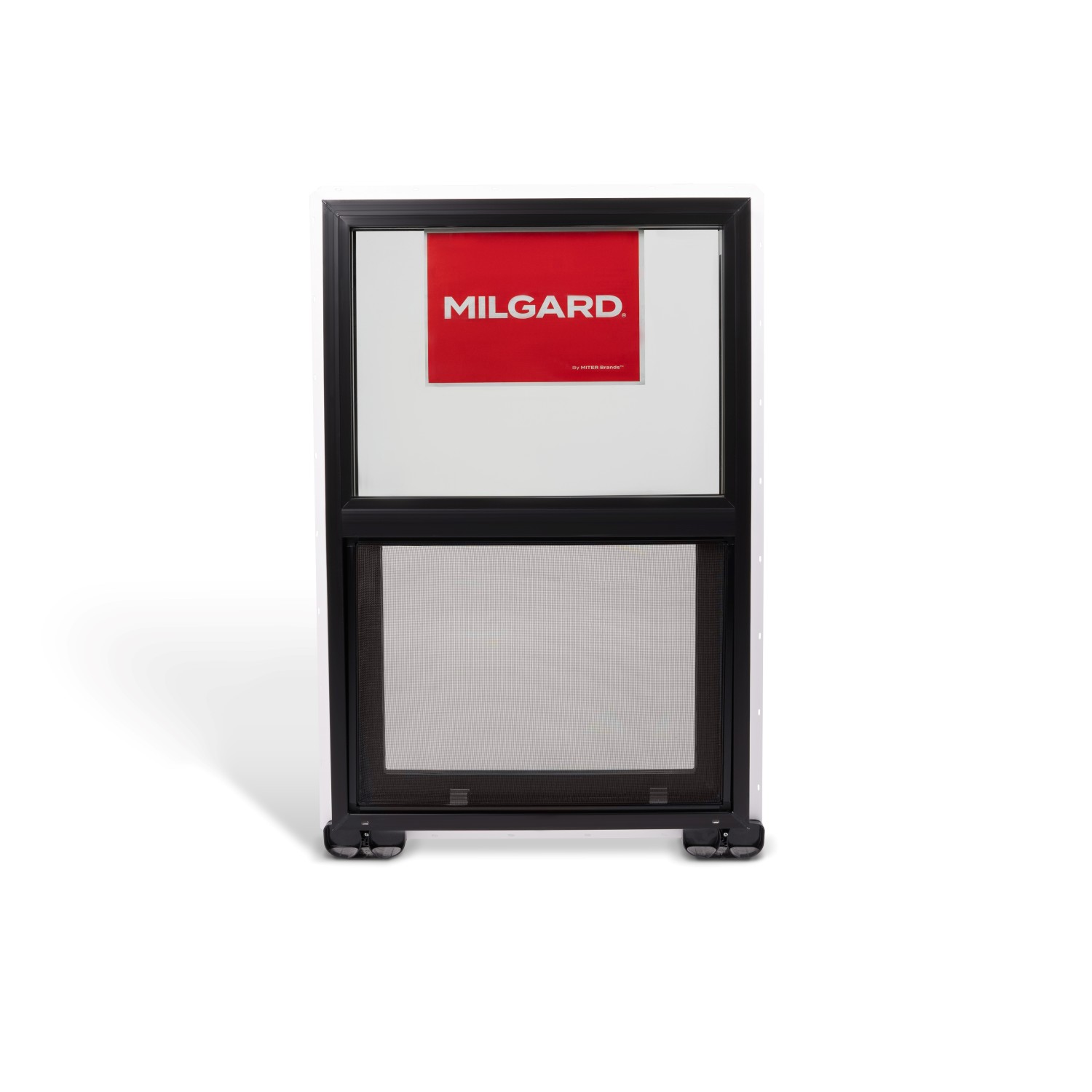 V250 3050 SH N/W BLK/BLK LOWE366/CLR ARGON 1-3/8" S KEY SCREEN INSTL ...