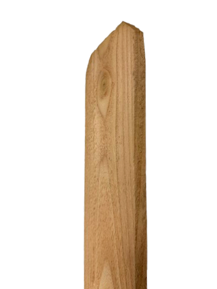 1x6x6 -5/8" #2&Btr No Hole DE Western Red Cedar 'Dog Ear' | Gram Lumber Co