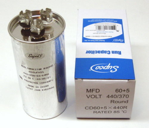 Capacitor 60 MFD 370V