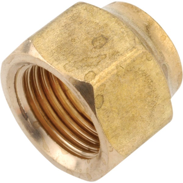 Brass Flare Nut Forged 1/4"