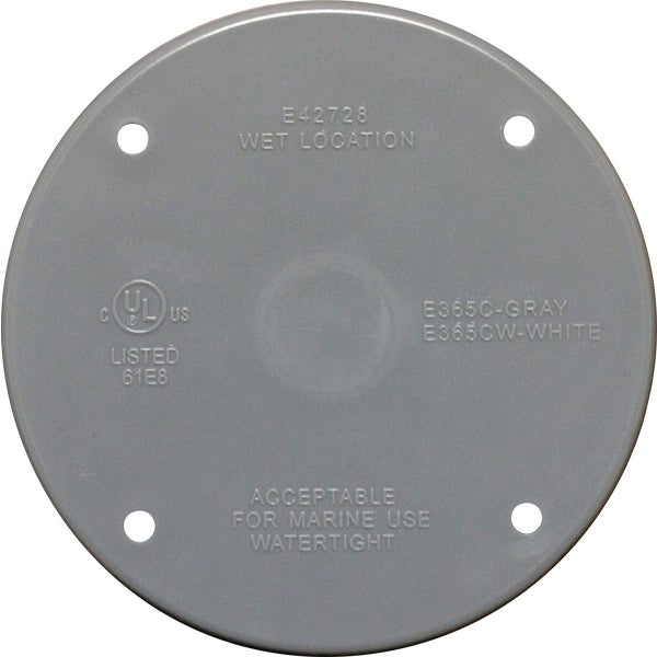 Weatherproof Round Cover