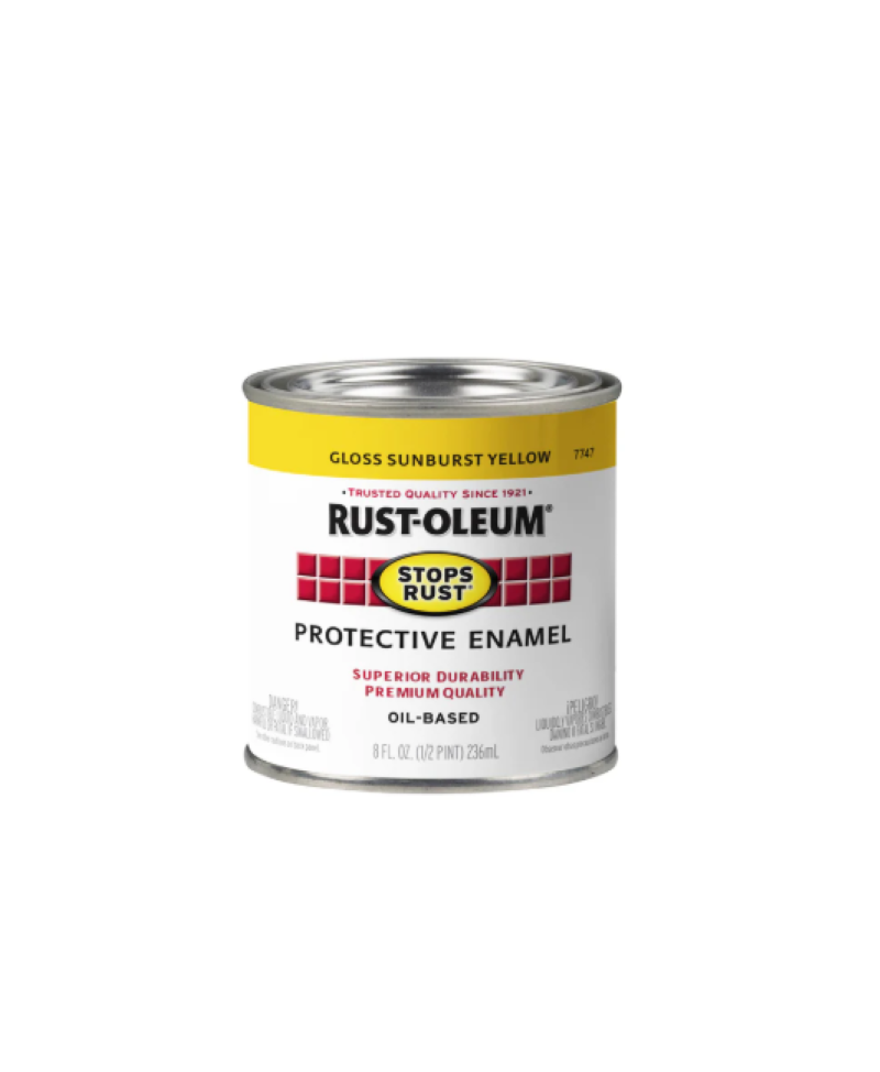 Rust Oleum Sunburst Yellow Qt