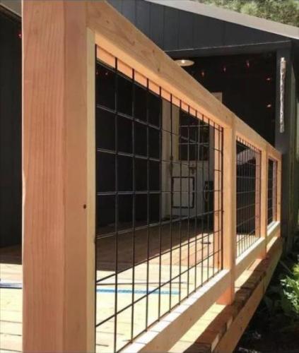 HOG RAIL BLACK 3' X 8' - Deck Hardware & Accessories | Wild Hog Products