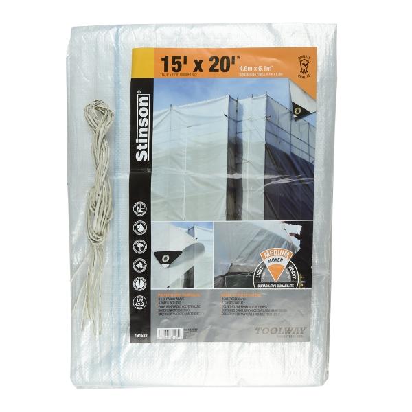 15 X 20 Clear Tarp