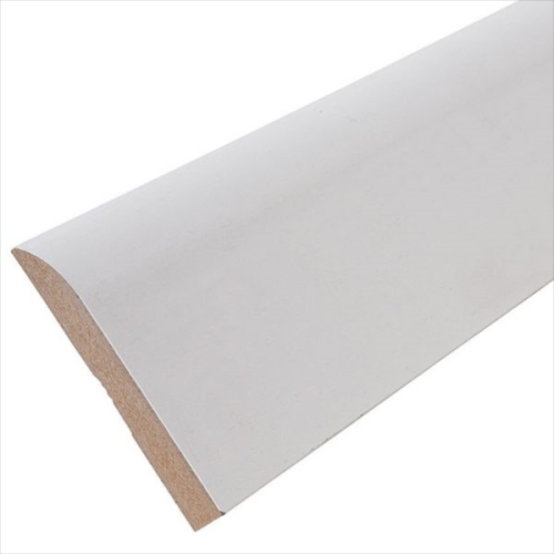 WM713 9/16" x 3-1/4" x 16' Primed Clamshell Baseboard