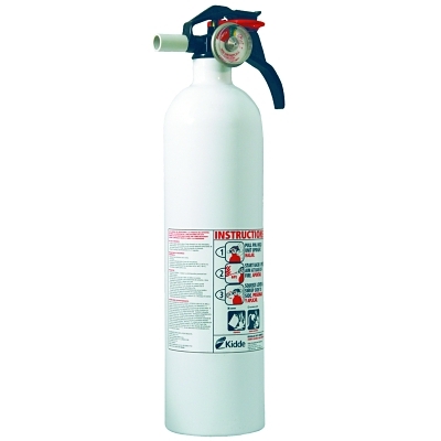 Auto/Mariner Fire Extinguishers, Class B and C Fires, 2.9 lb Cap. Wt ...