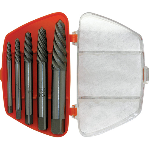 ISE-5 5-Piece Spiral Extractor Set, Chrome Molybdenum - Brant Basics