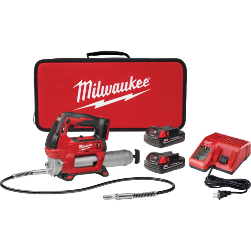 M18™ Cordless 2-Speed Grease Gun Kit, Lithium-Ion, 18 V - TMB484