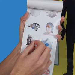 Safety Poster: PPE-ID™ Chart & Label Booklet Kit | Olsen Safety
