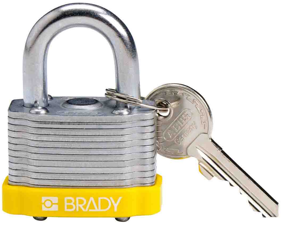 Key-Retaining Laminated Steel Padlocks