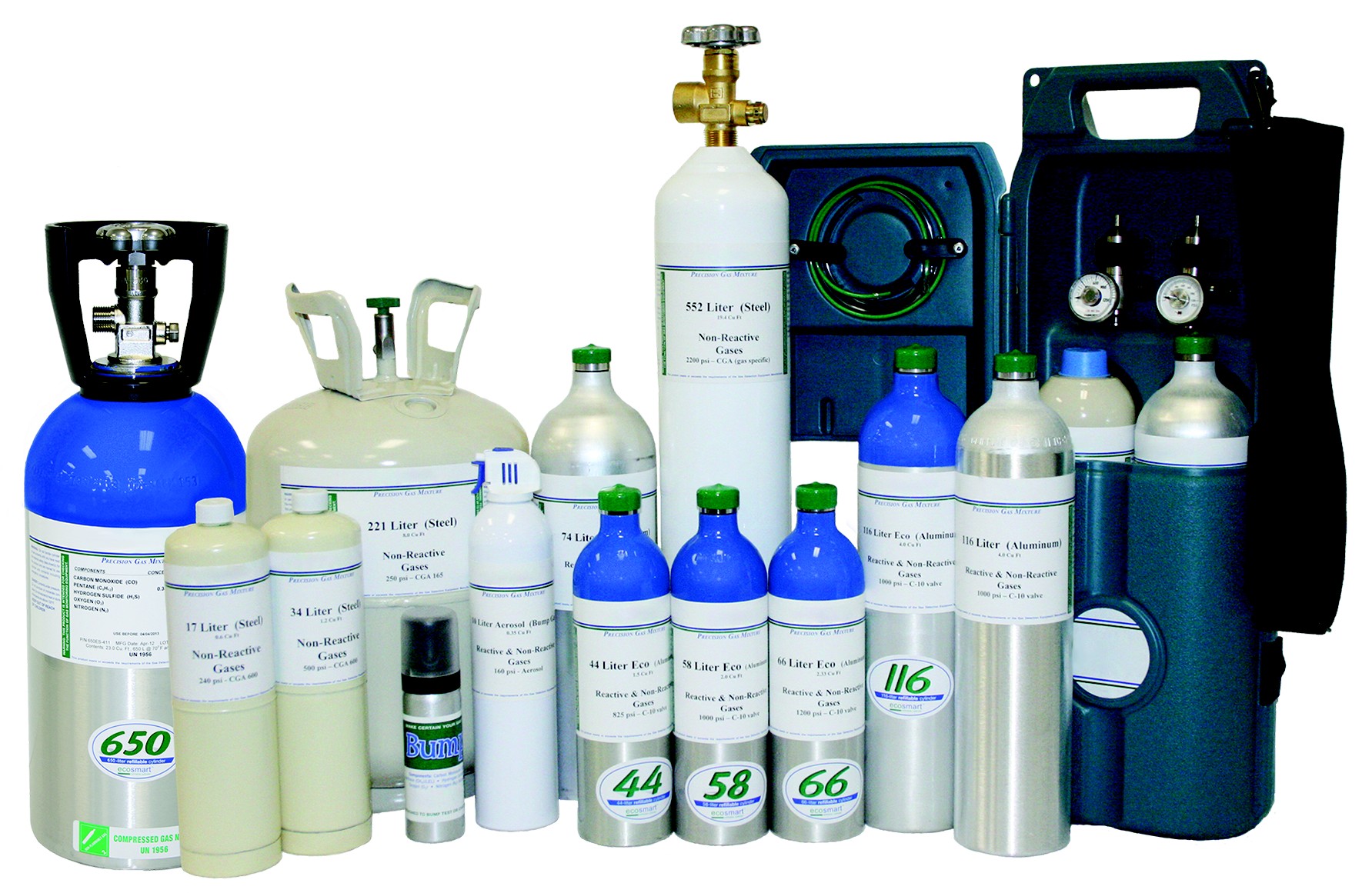 Single and Multi-Component Calibration Gases