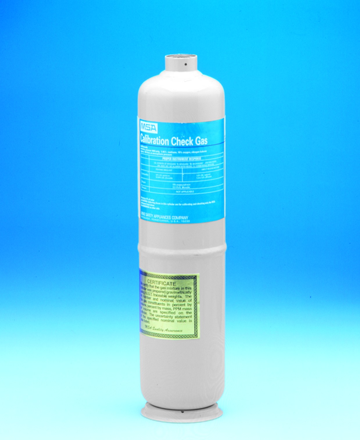 Model RP Calibration Cylinders - Reactive Gases, Aluminum Cylinder